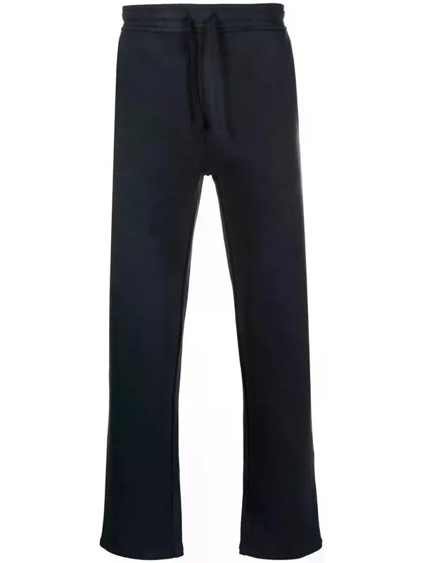 Corneliani Elasticated Drawstring-waist Trousers - Blue