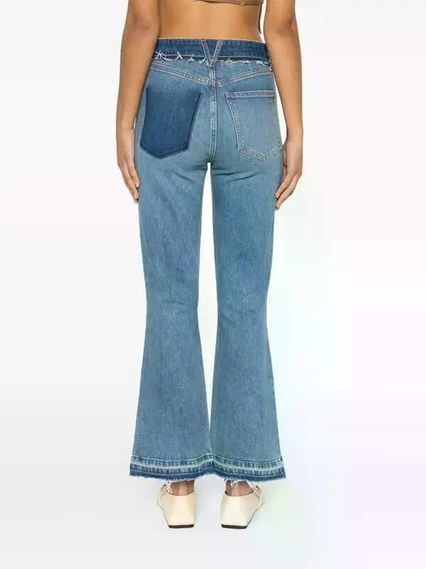Veronica Beard Carson High-rise Flared Jeans