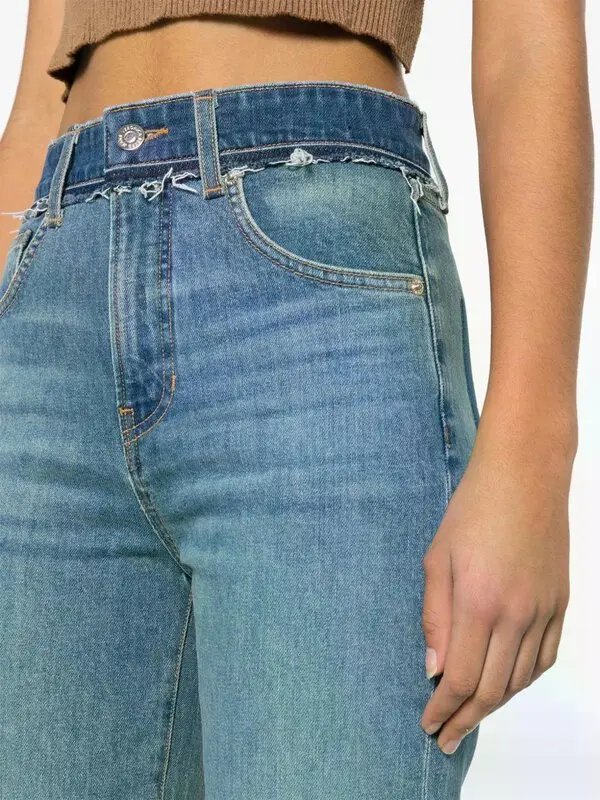 Veronica Beard Carson High-rise Flared Jeans