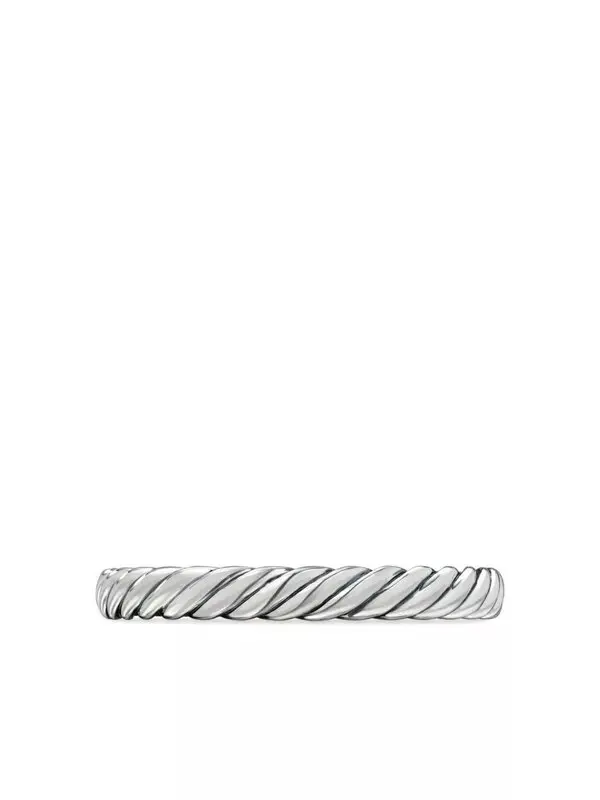 David Yurman Sterling Cable Collectibles Stack Ring