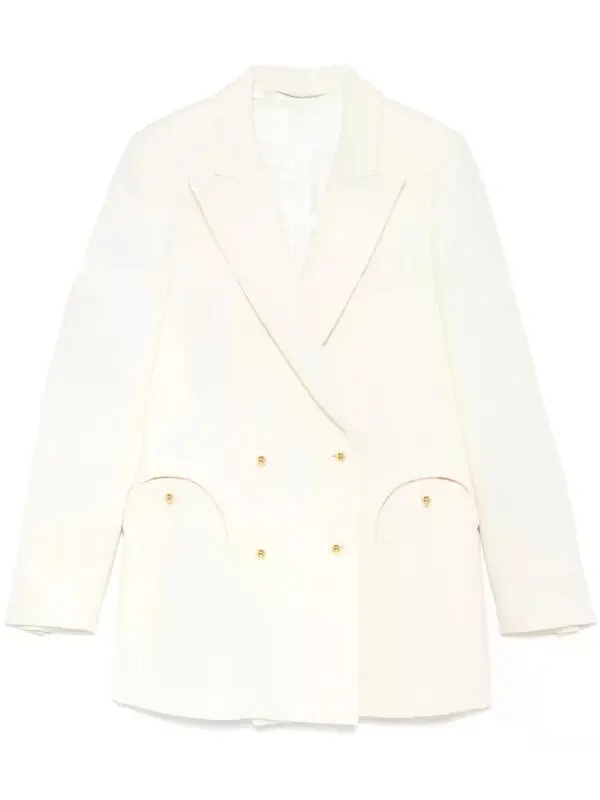 BLAZÉ MILANO Double-breasted Blazer - Neutrals