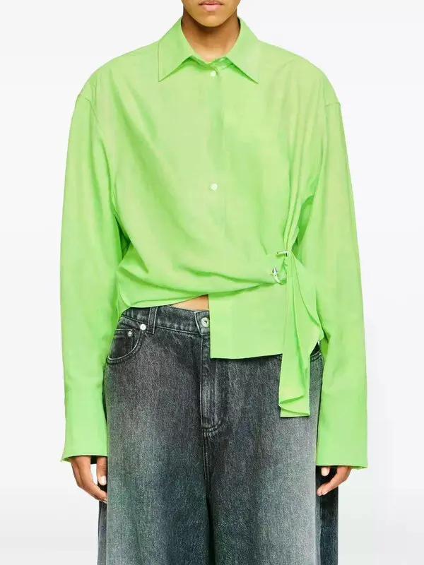 JW Anderson Draped Twisted Shirt