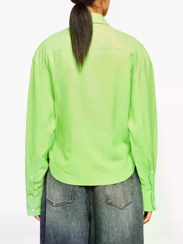JW Anderson Draped Twisted Shirt
