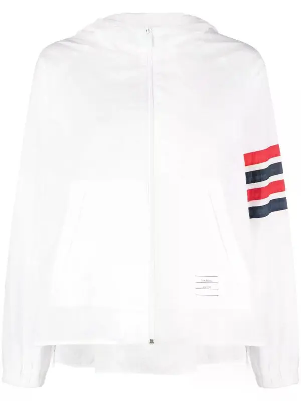 Thom Browne 4-bar Stripe Jacket - White