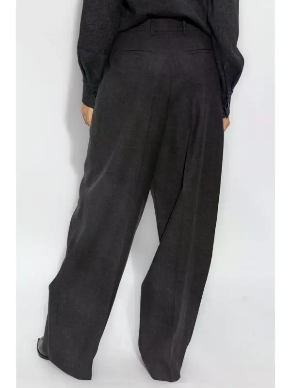 Givenchy Wool Wide-leg Trousers