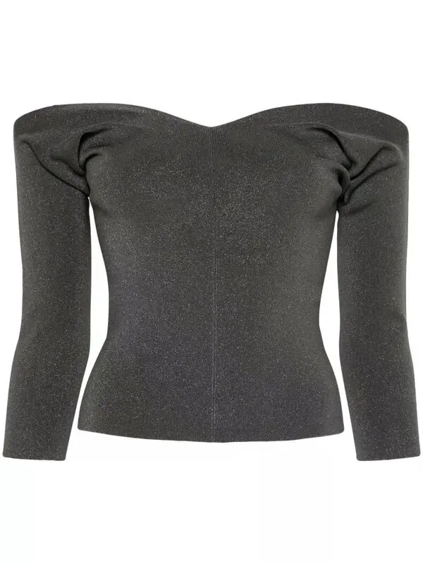 MRZ Lurex Knitted Top