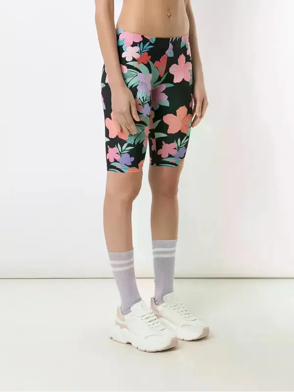 AMIR SLAMA Printed Biker Shorts
