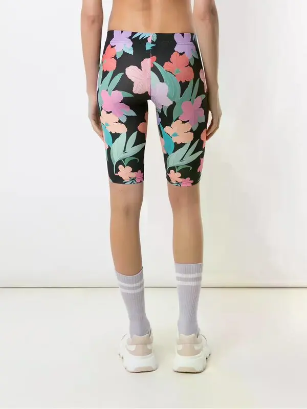 AMIR SLAMA Printed Biker Shorts