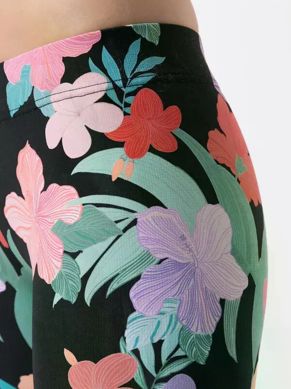 AMIR SLAMA Printed Biker Shorts