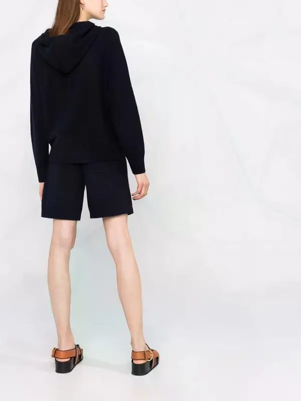 P.a.r.o.s.h Knitted Drawstring Waist Shorts - Blue