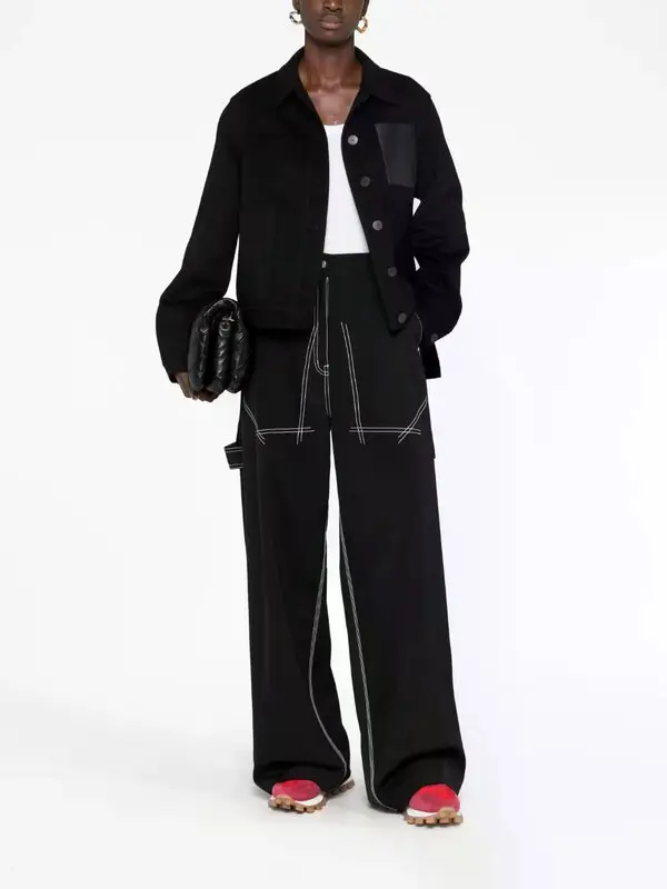Loewe Anagram Debossed Shirt Jacket