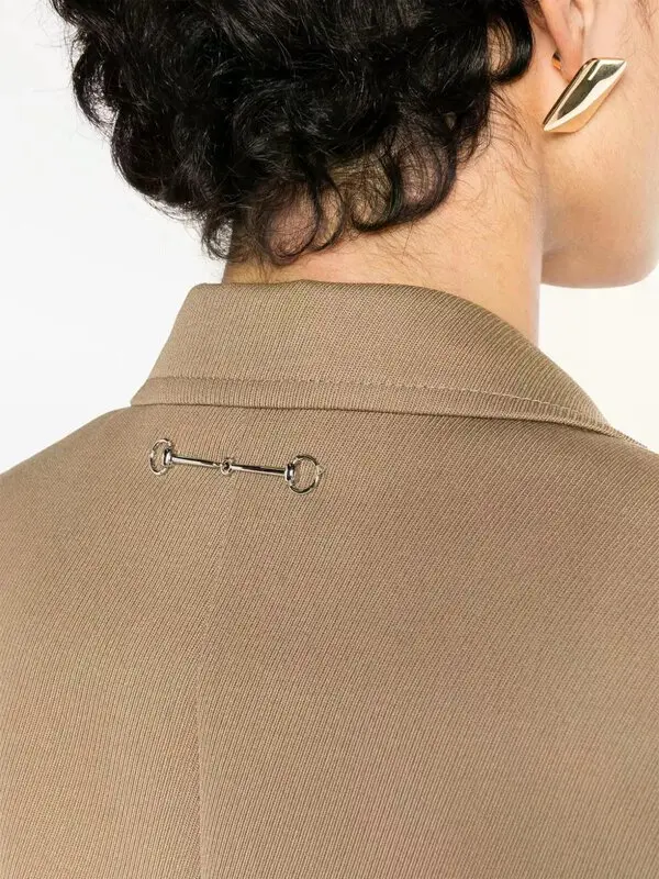 Gucci Horsebit-detail Single-breasted Blazer