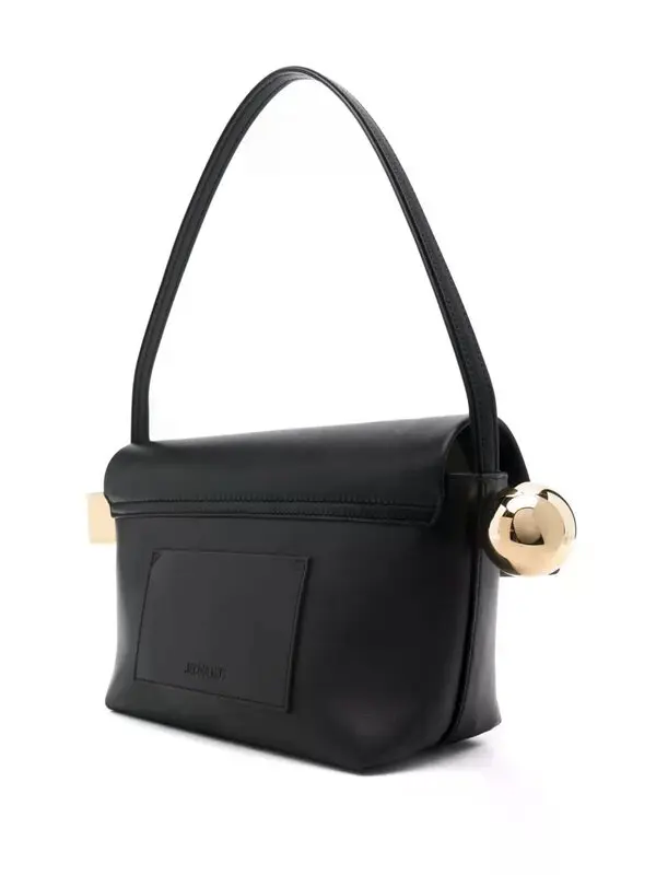Jacquemus Rond Carré Shoulder Bag - Black