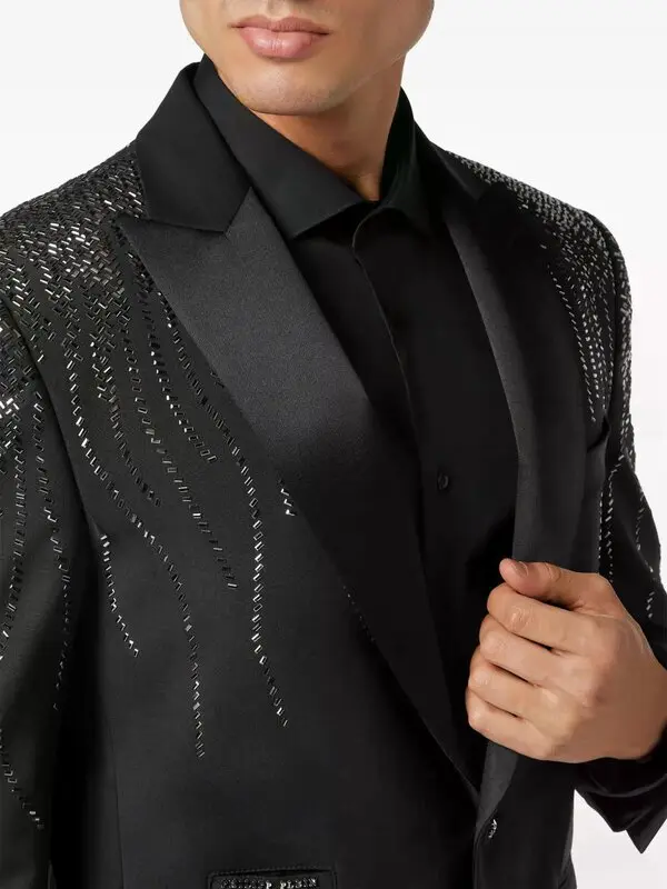 Philipp Plein Lord Beaded Blazer