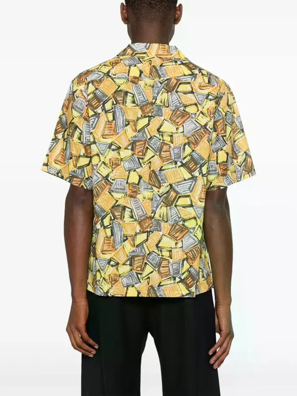 Prada Illustration-print Shirt
