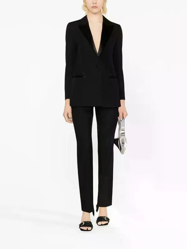 Givenchy Single-breasted Wool And Silk-blend Blazer