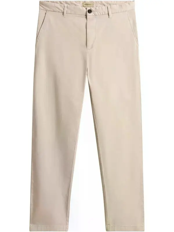 Woolrich Cotton Trousers - Neutrals