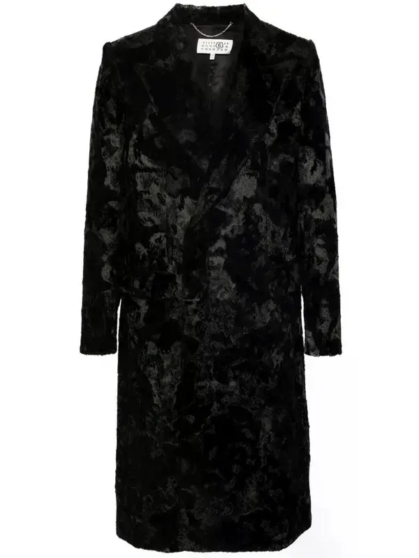 MAISON MARGIELA Patterned Jacquard Coat