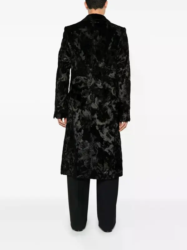 MAISON MARGIELA Patterned Jacquard Coat