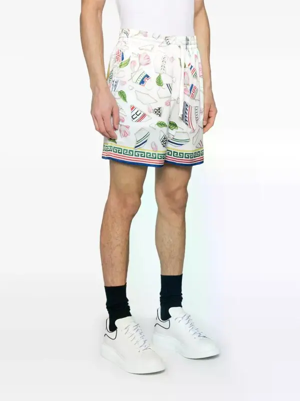 Casablanca Drawstring Shorts