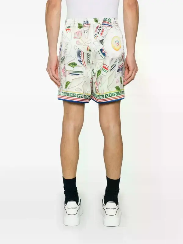 Casablanca Drawstring Shorts