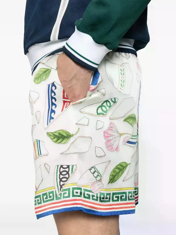 Casablanca Drawstring Shorts