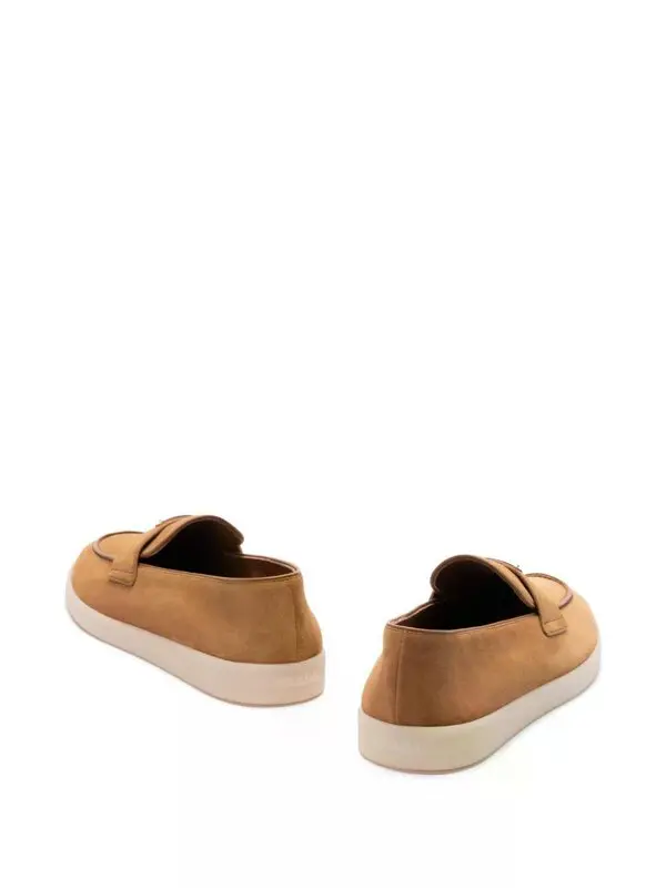 Prada Suede Loafers - Brown