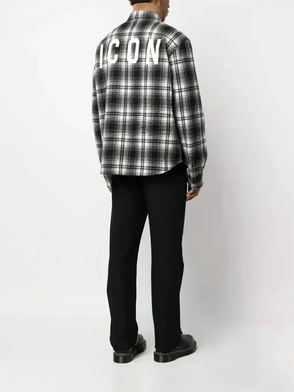 Dsquared2 Plaid-check Shirt Jacket