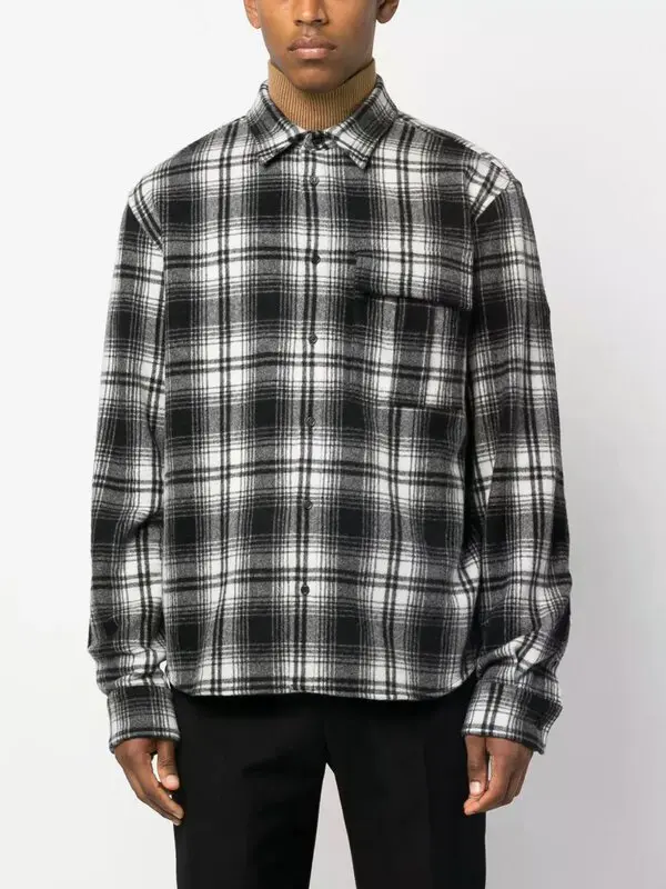Dsquared2 Plaid-check Shirt Jacket