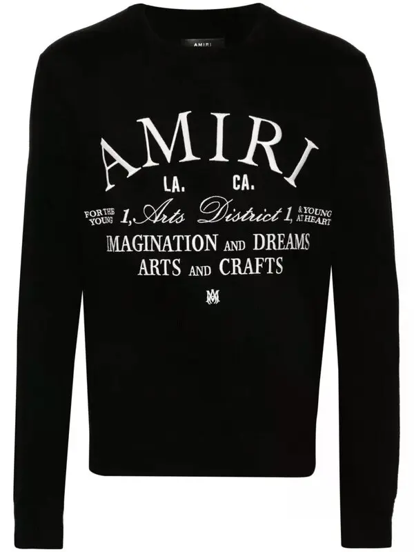 Amiri Arts District Cotton Sweater