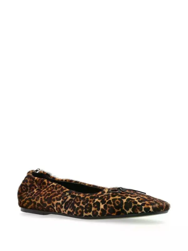 GOLDEN GOOSE Leopard-print Ballet Flats