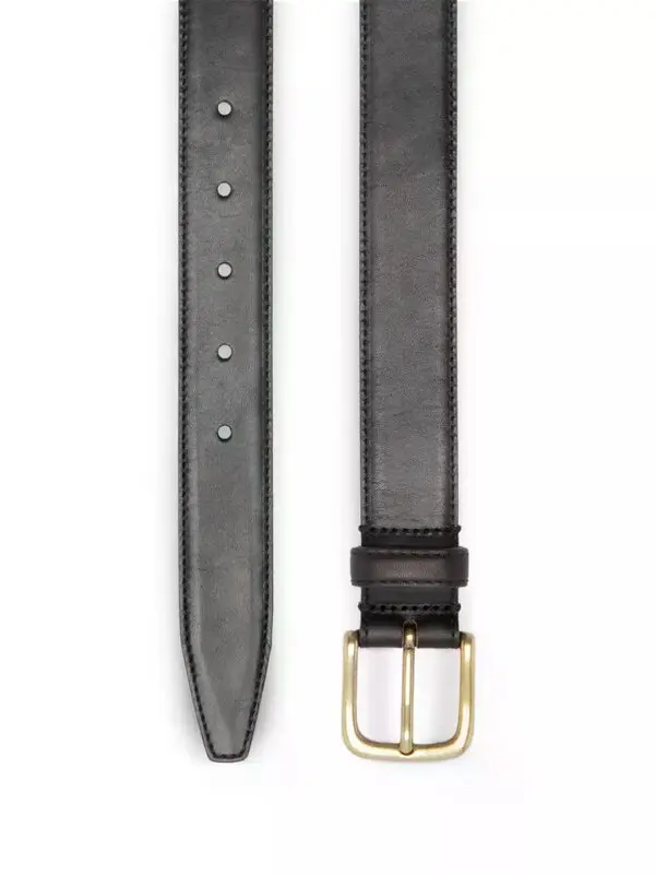 Officine Creative Leather Belt - Black