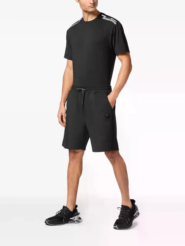 PLEIN SPORT Logo-patch Track Shorts