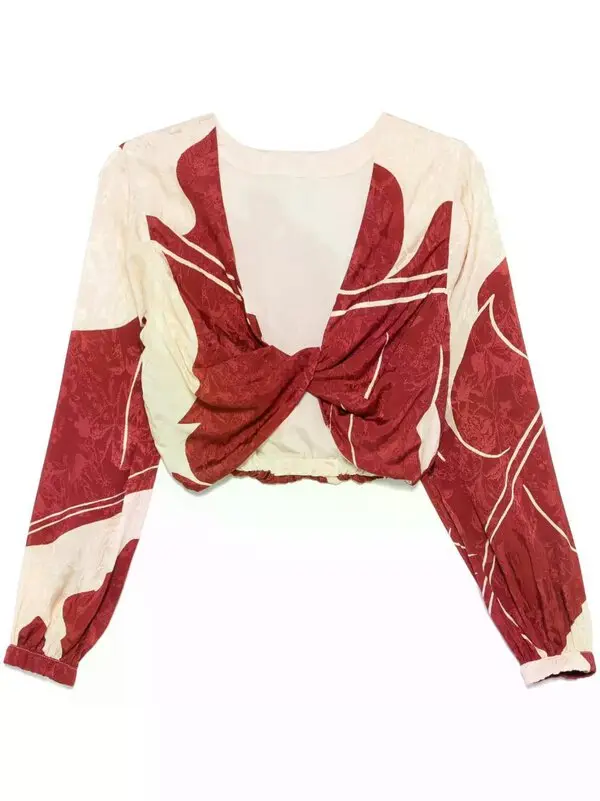 Johanna Ortiz Afterwork Blouse - Neutrals