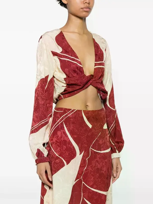 Johanna Ortiz Afterwork Blouse - Neutrals