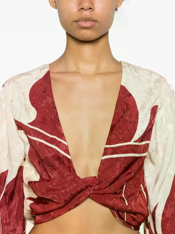 Johanna Ortiz Afterwork Blouse - Neutrals