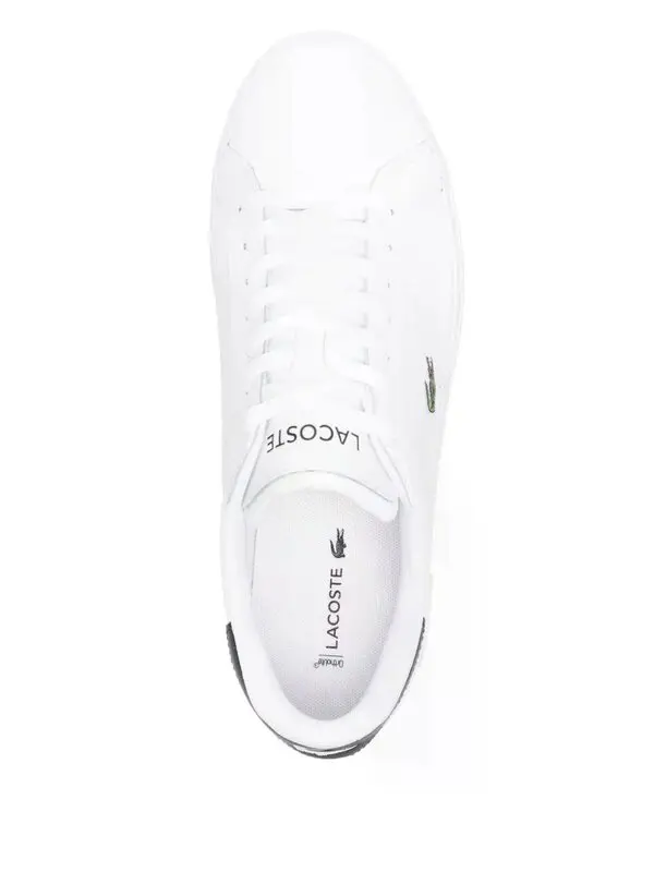 Lacoste Powercourt Leather Lace-up Sneakers