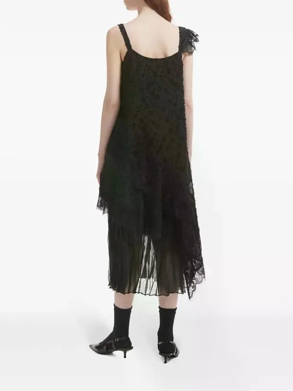B+AB Lace-trimmed Midi Dress