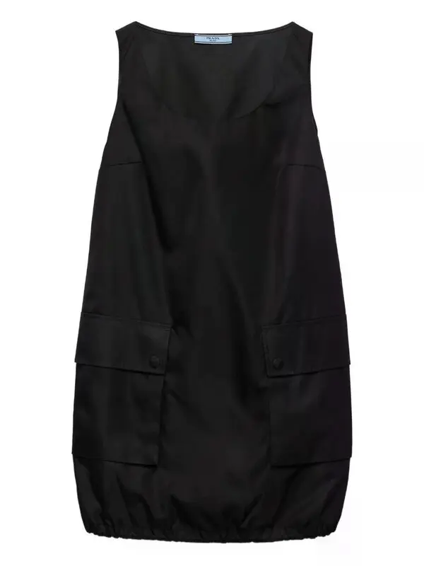 Prada Sleeveless Mini Dress - Black