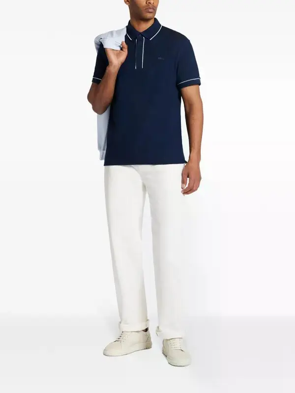 Lacoste Mid-rise Straight-leg Jeans