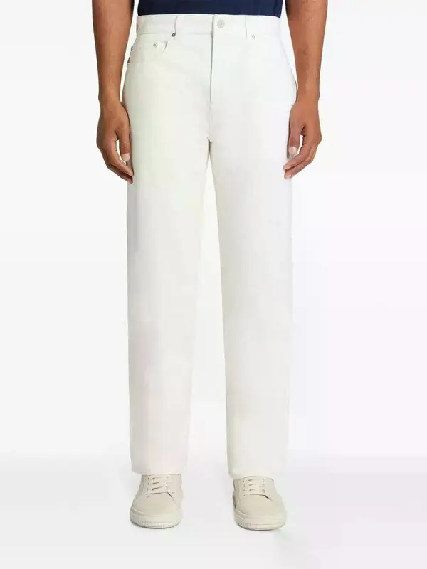 Lacoste Mid-rise Straight-leg Jeans