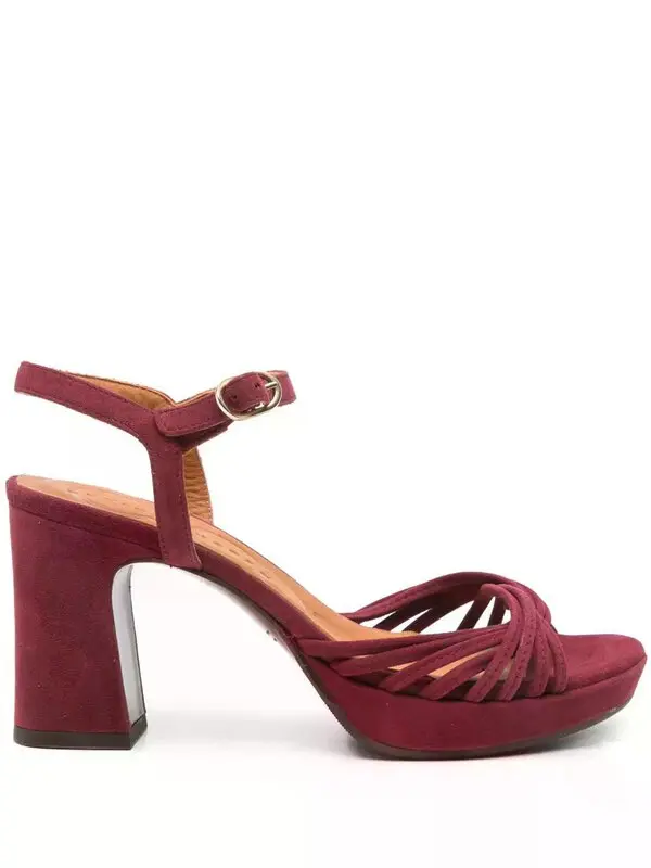 Chie Mihara Keske Heeled Sandals - Red
