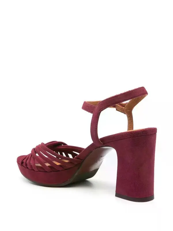 Chie Mihara Keske Heeled Sandals - Red