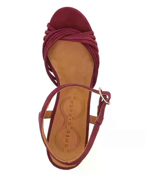Chie Mihara Keske Heeled Sandals - Red