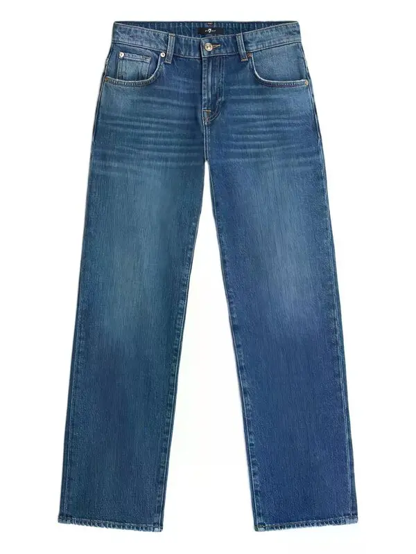 7 For All Mankind Calie Straight-leg Jeans