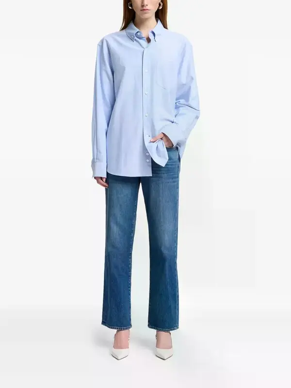 7 For All Mankind Calie Straight-leg Jeans