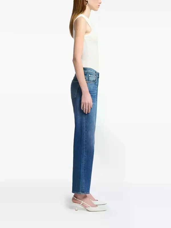 7 For All Mankind Calie Straight-leg Jeans