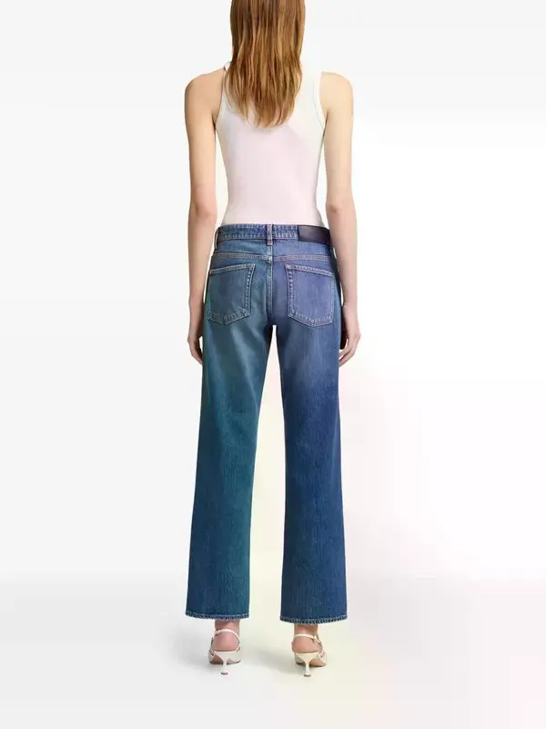 7 For All Mankind Calie Straight-leg Jeans