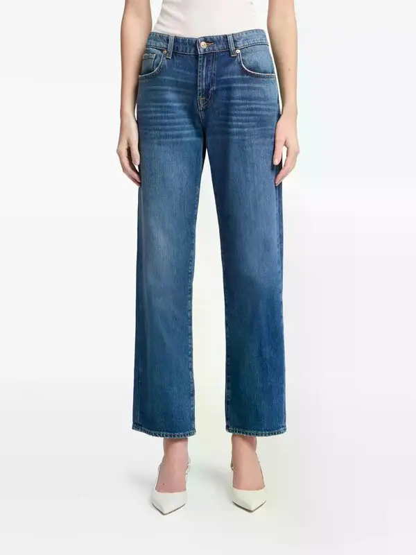 7 For All Mankind Calie Straight-leg Jeans