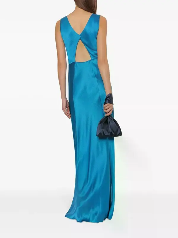 Alberta Ferretti Cowl-neck Gown